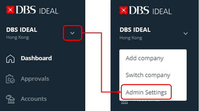 Customer Self Administration | DBS IDEAL PowerUp