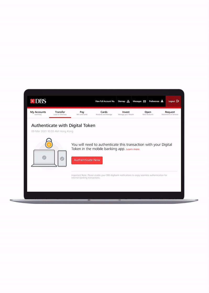 Digital Token | DBS Hong Kong