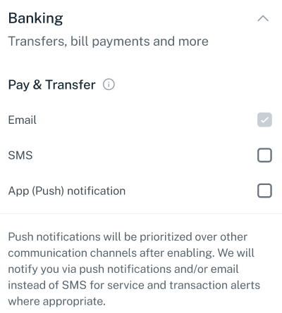 Push Notification FAQ | DBS Hong Kong