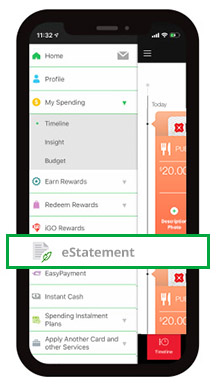eStatement | DBS Hong Kong