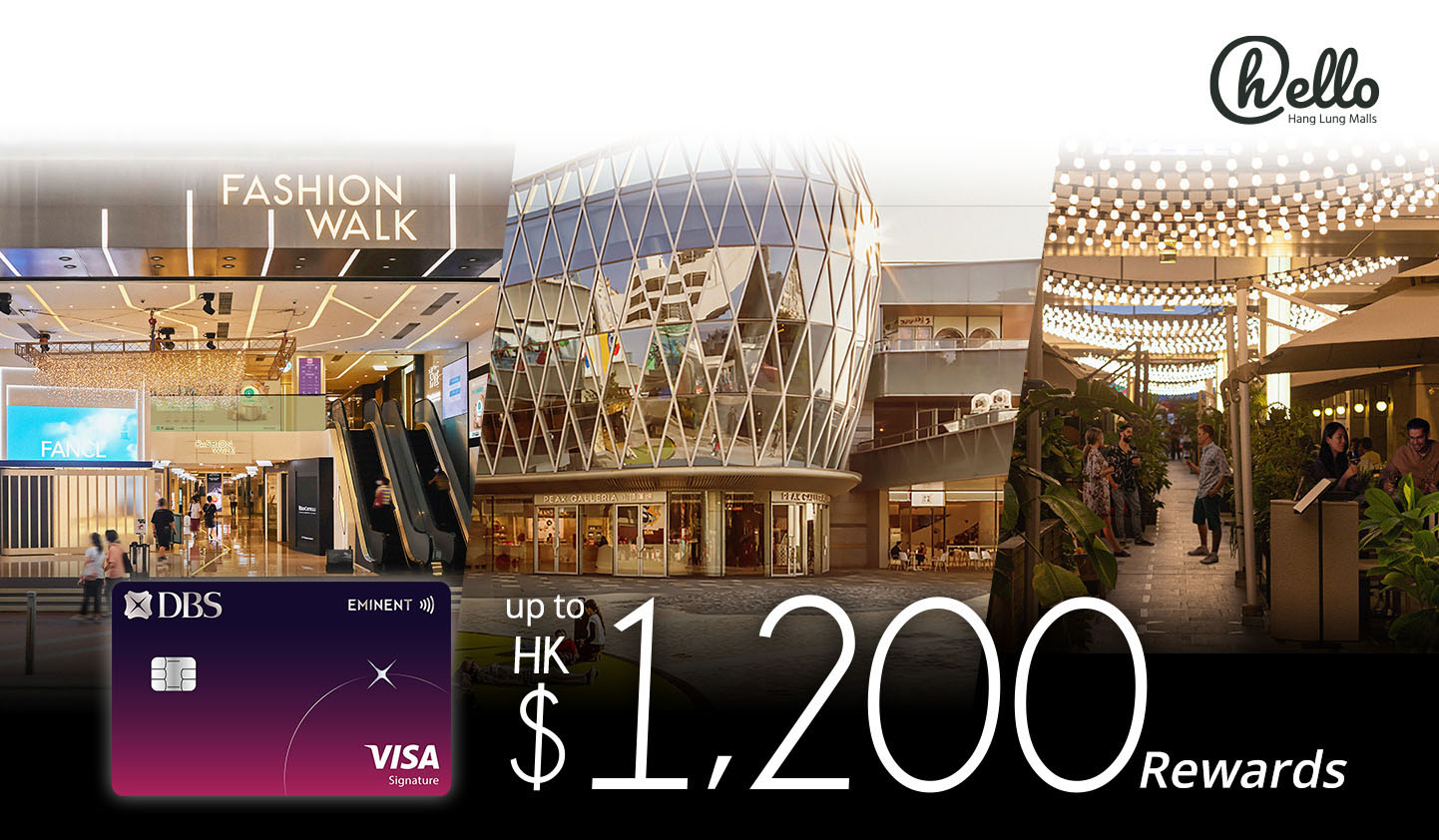 DBS x hello Hang Lung Malls Rewards Program | DBS Hong Kong