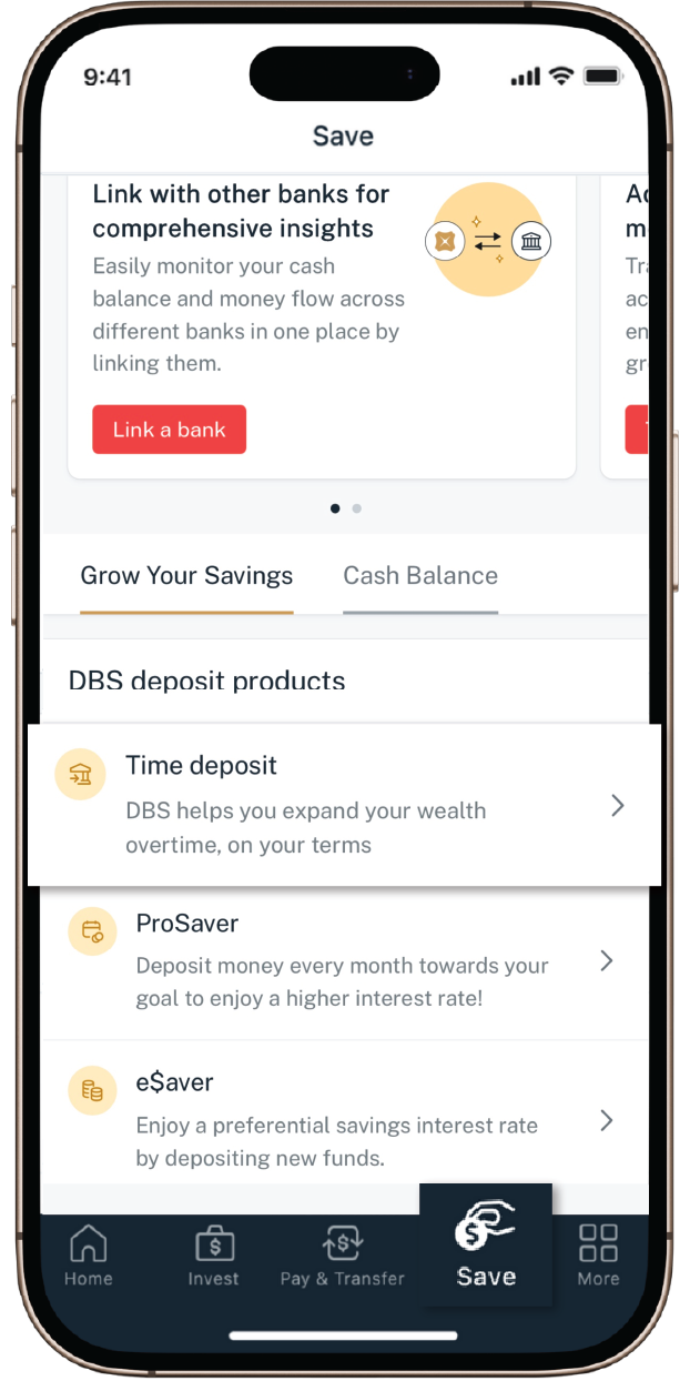 Online Time Deposit Offer | DBS Hong Kong