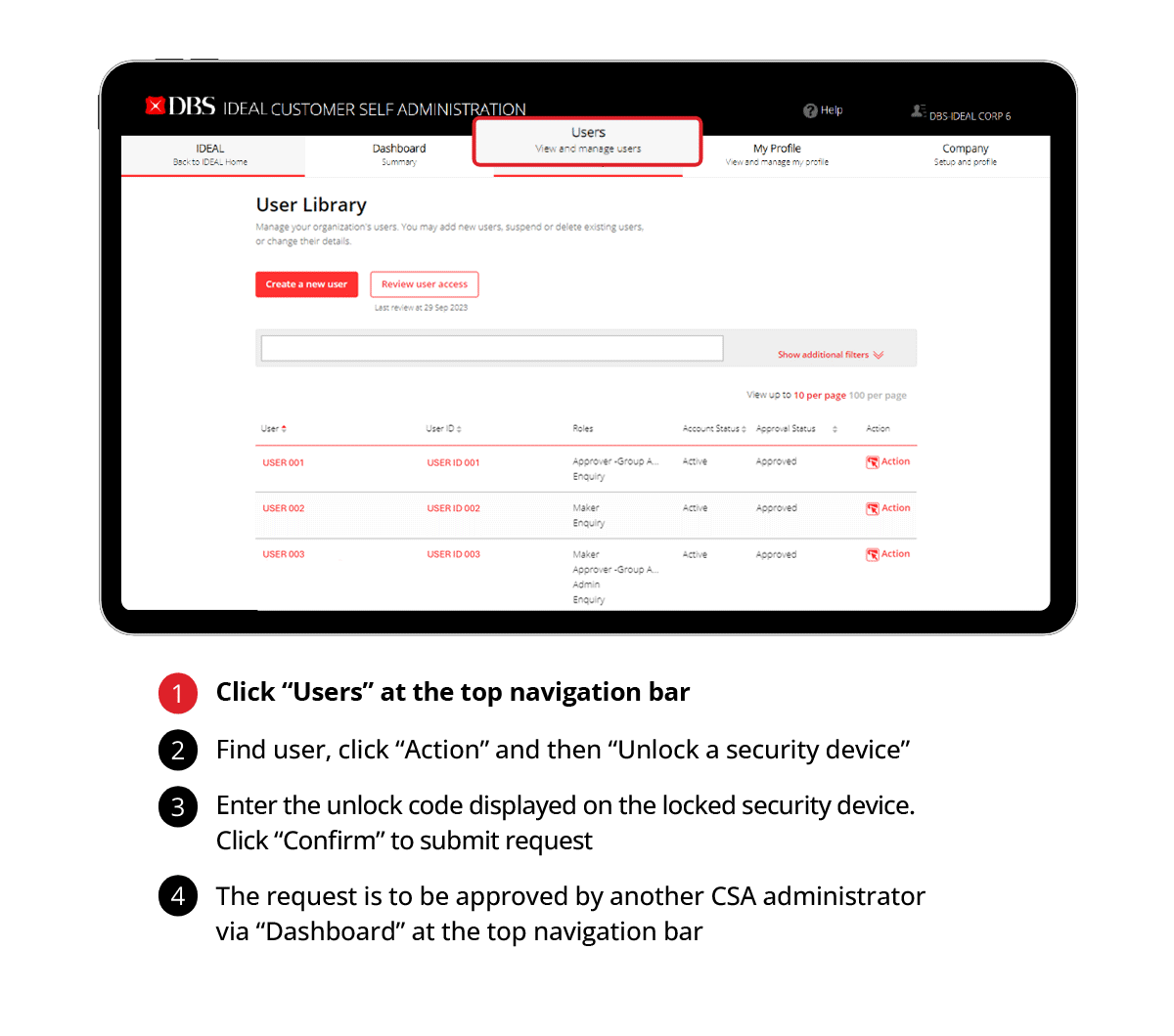 Customer Self Administration | DBS IDEAL PowerUp