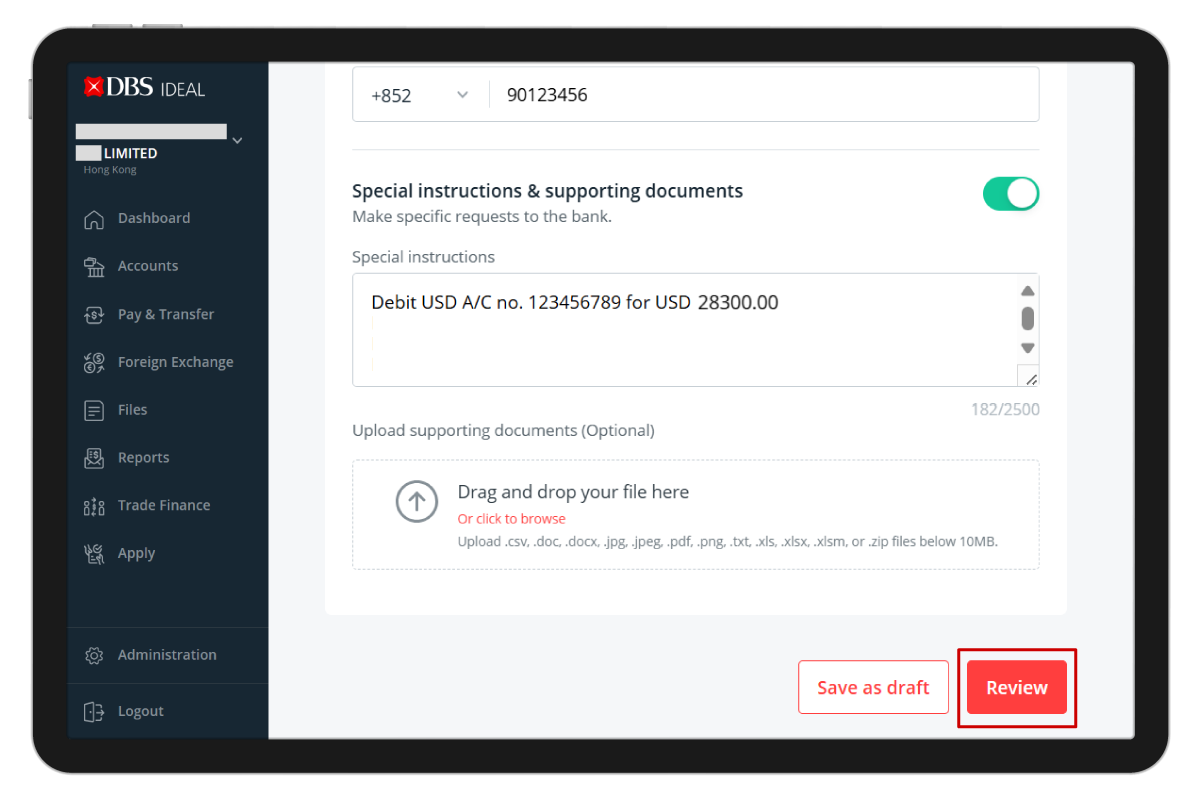 Trade Settlement | DBS IDEAL PowerUp